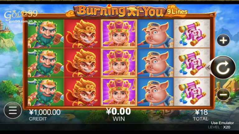 Slot Review: CQ9 Slot - Burning Xi You - Gold99